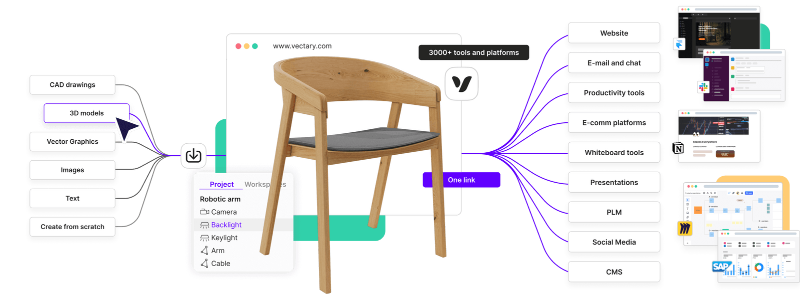 Vectary for Furniture