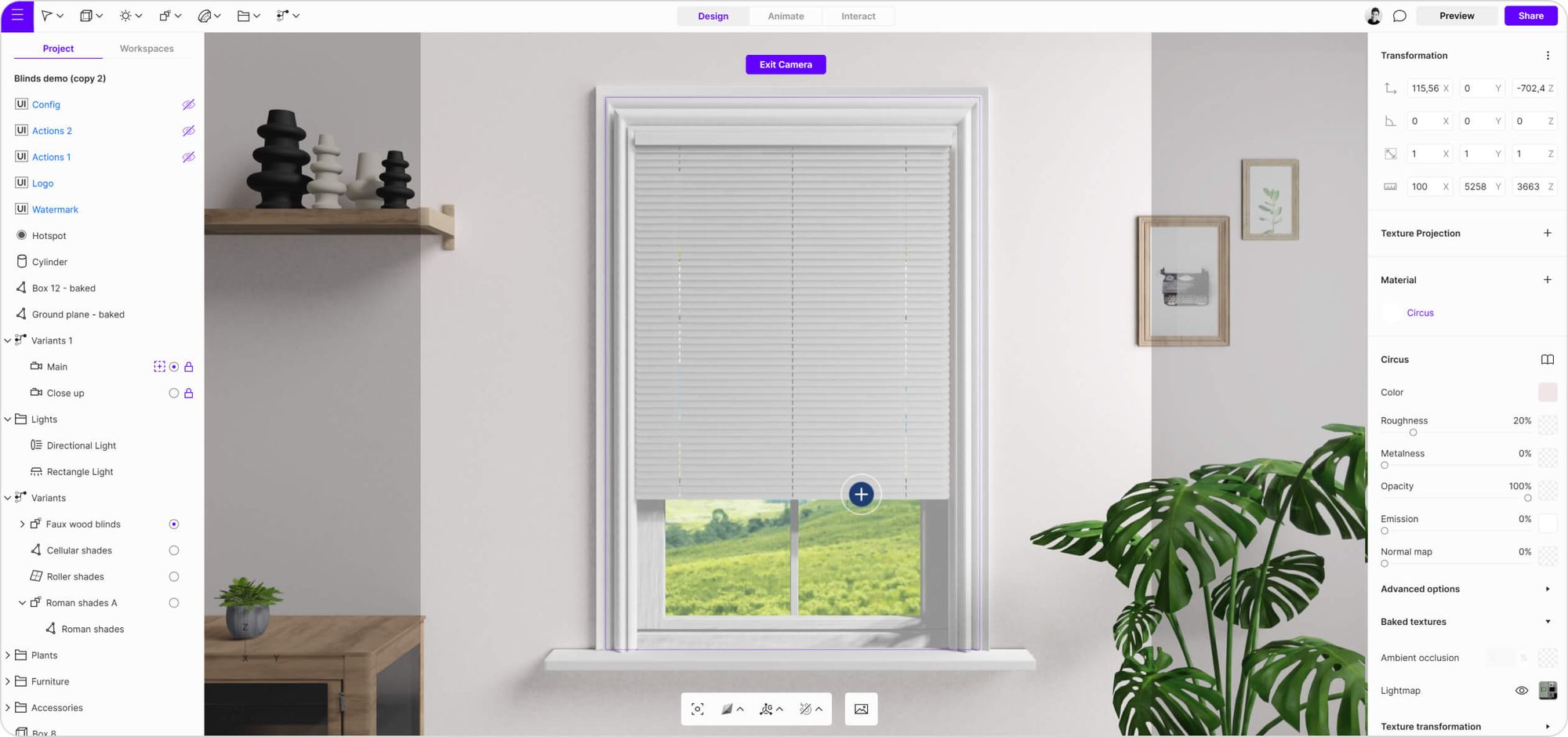 Backpack configurator