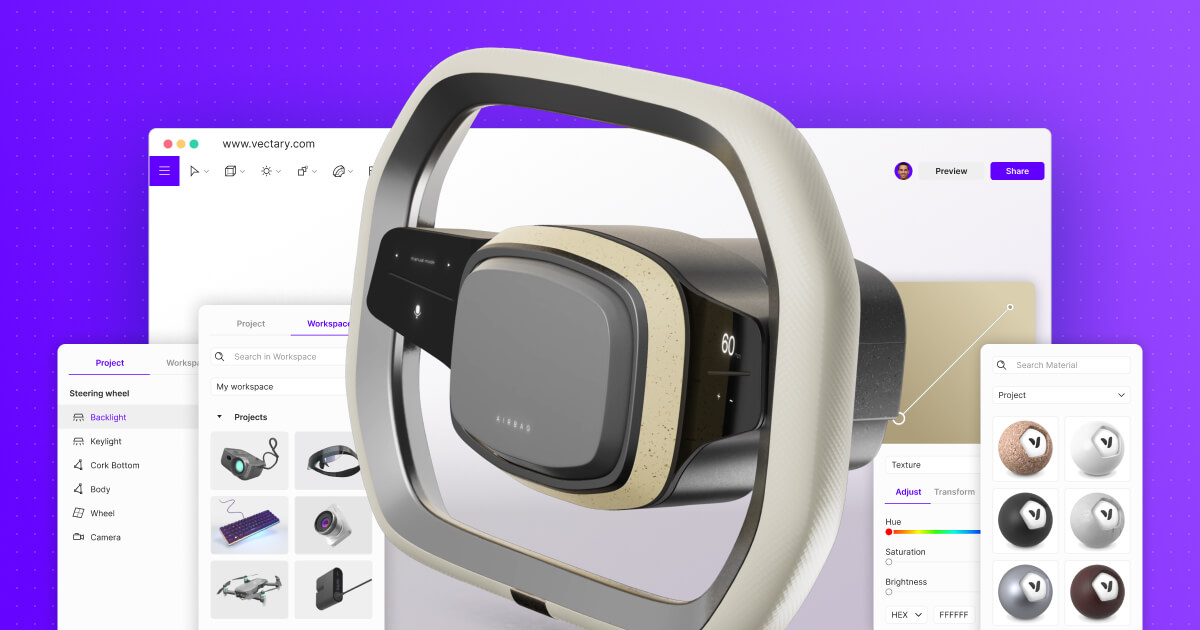 Vectary for the Automotive industry